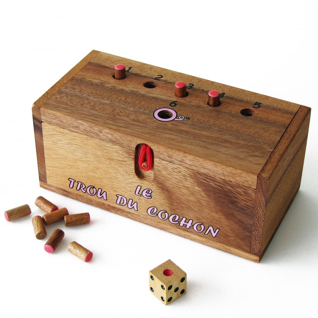 Le Trou du Cochon – Jeu d’Ambiance en Bois | Jeu Familial & Apéro